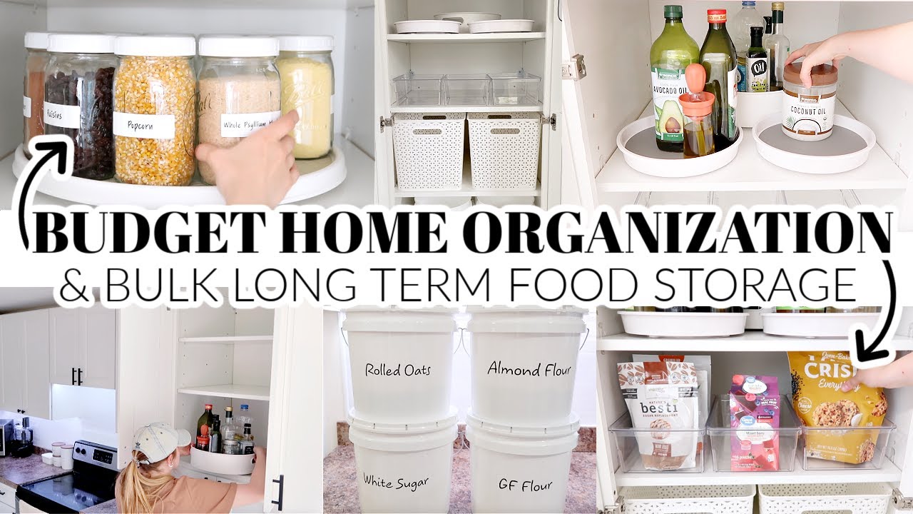 How To Organize Long-Term Food Storage: Smart Plan - kitchenadvises
